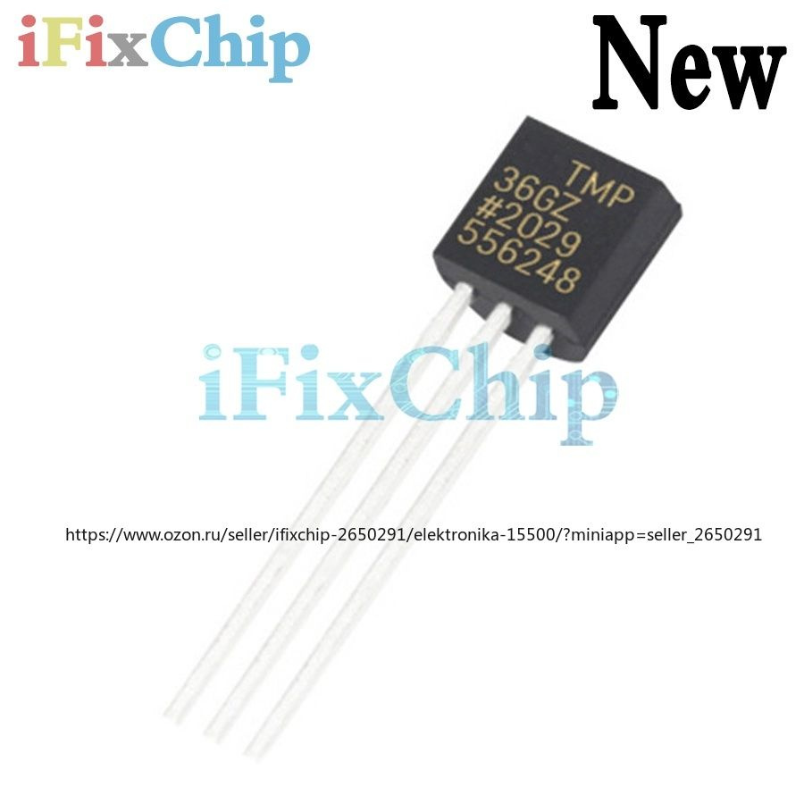 2шт /упак TMP36GT9Z TMP36GZ TMP36 TO-92 Temperature Sensor Transistor ...