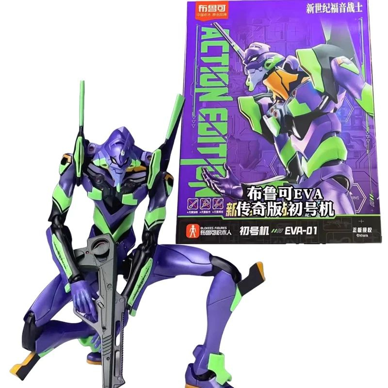 Blokees Eva Evangelion-01 Action Edition в сборке подвижная модель купить на OZON по низкой цене ...