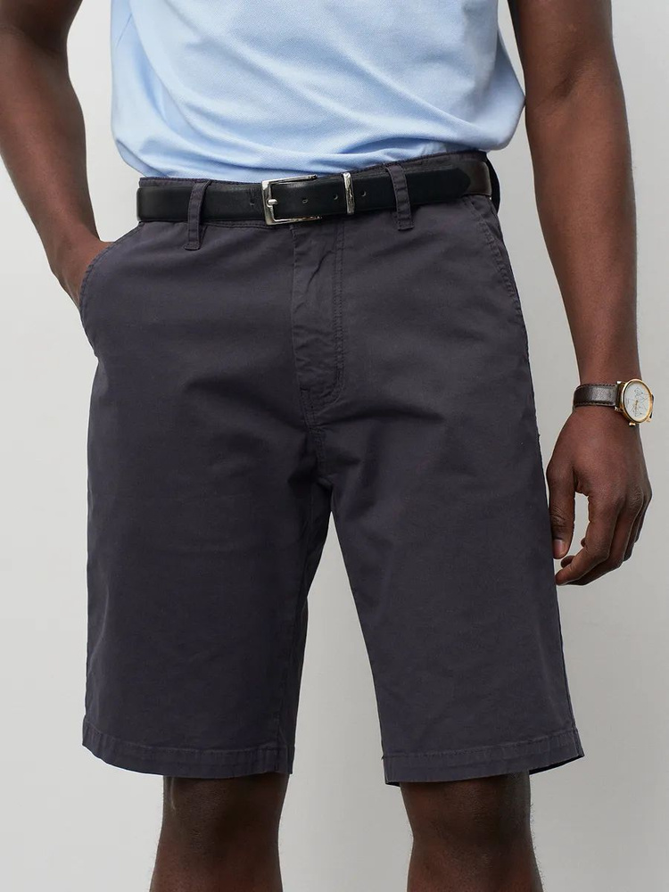 Шорты Мужской FLOW LAB Повседневный серый, размер 52, 54 Хлопок ...