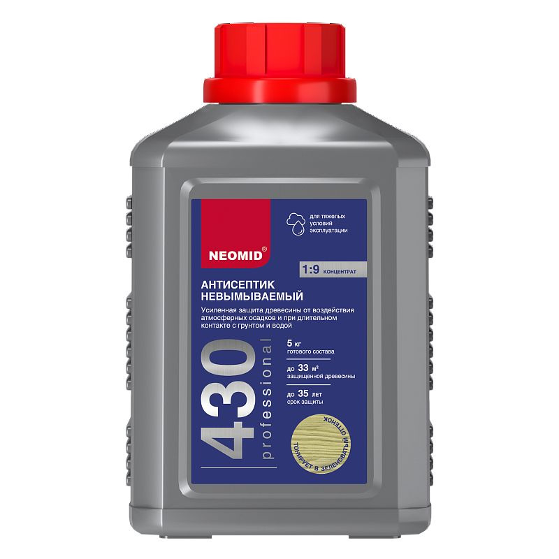 Neomid Антисептик-консервант невымываемый Neomid 430 Eco конц. 0,5 кг ...
