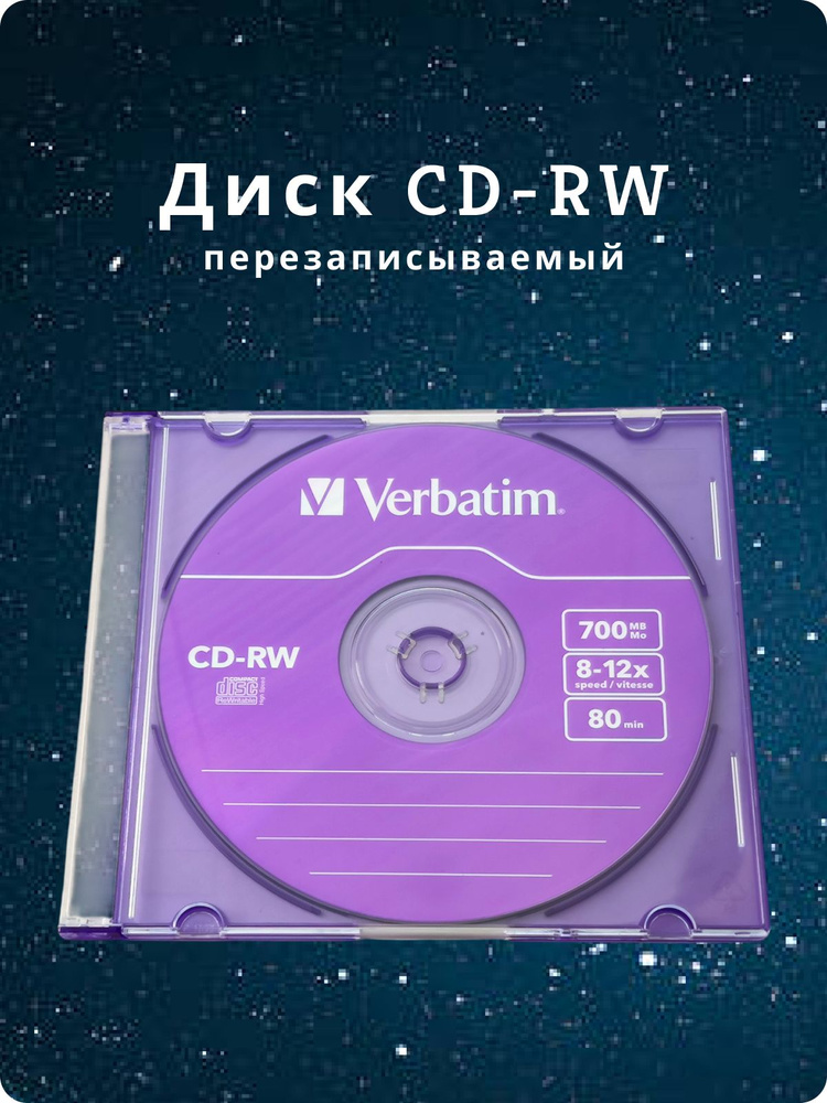 CD Rw диски купить на OZON по низкой цене
