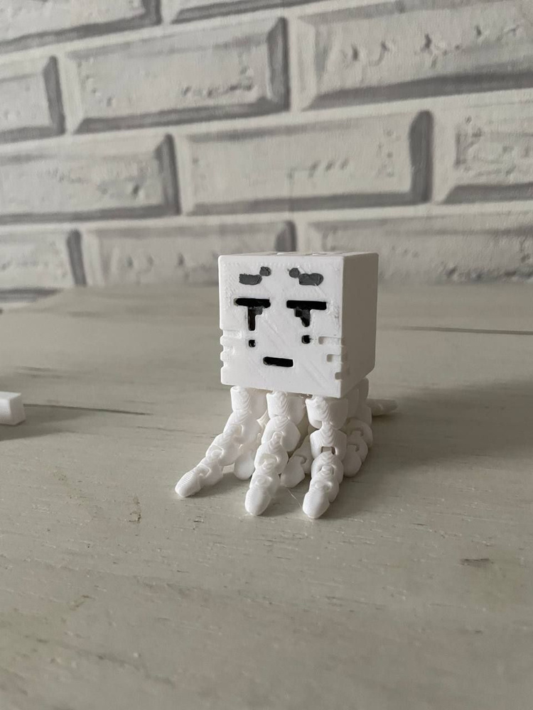 Гаст из Minecraft, gust игрушка подвижная брелок купить на OZON по ...