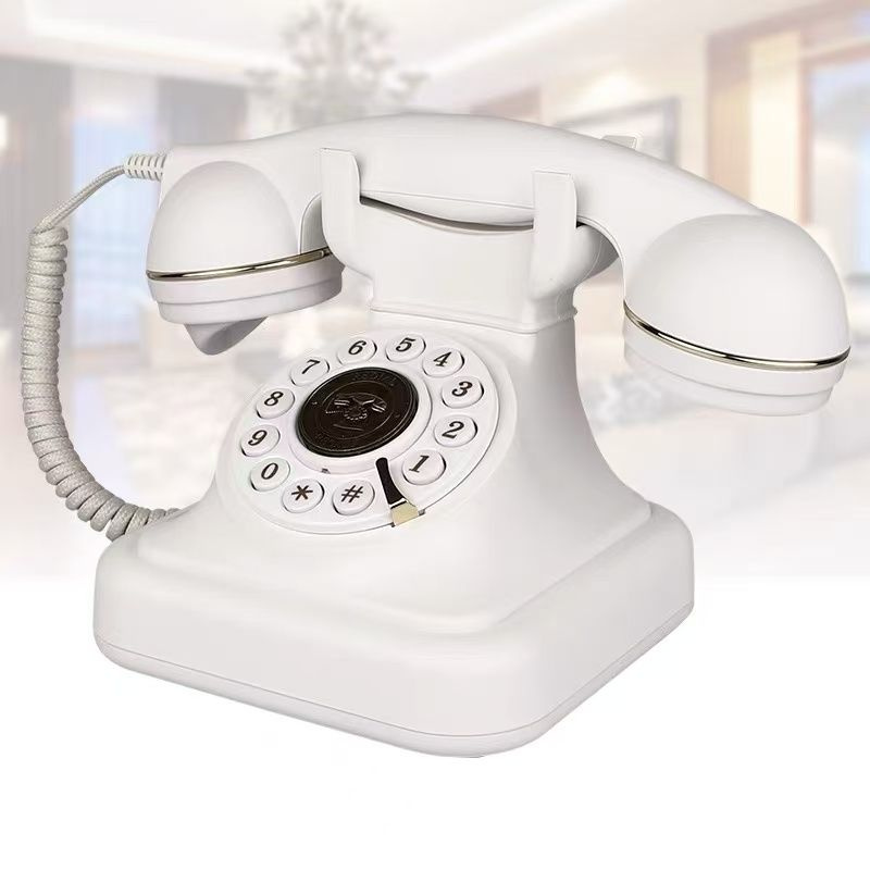 Винтажный проводной телефон - определитель номера, Старинный проводной ...