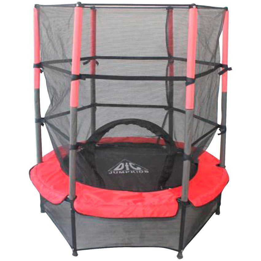 Батут DFC DFC Jump Kids 55" красно-серый купить на OZON по низкой цене (2120135938)