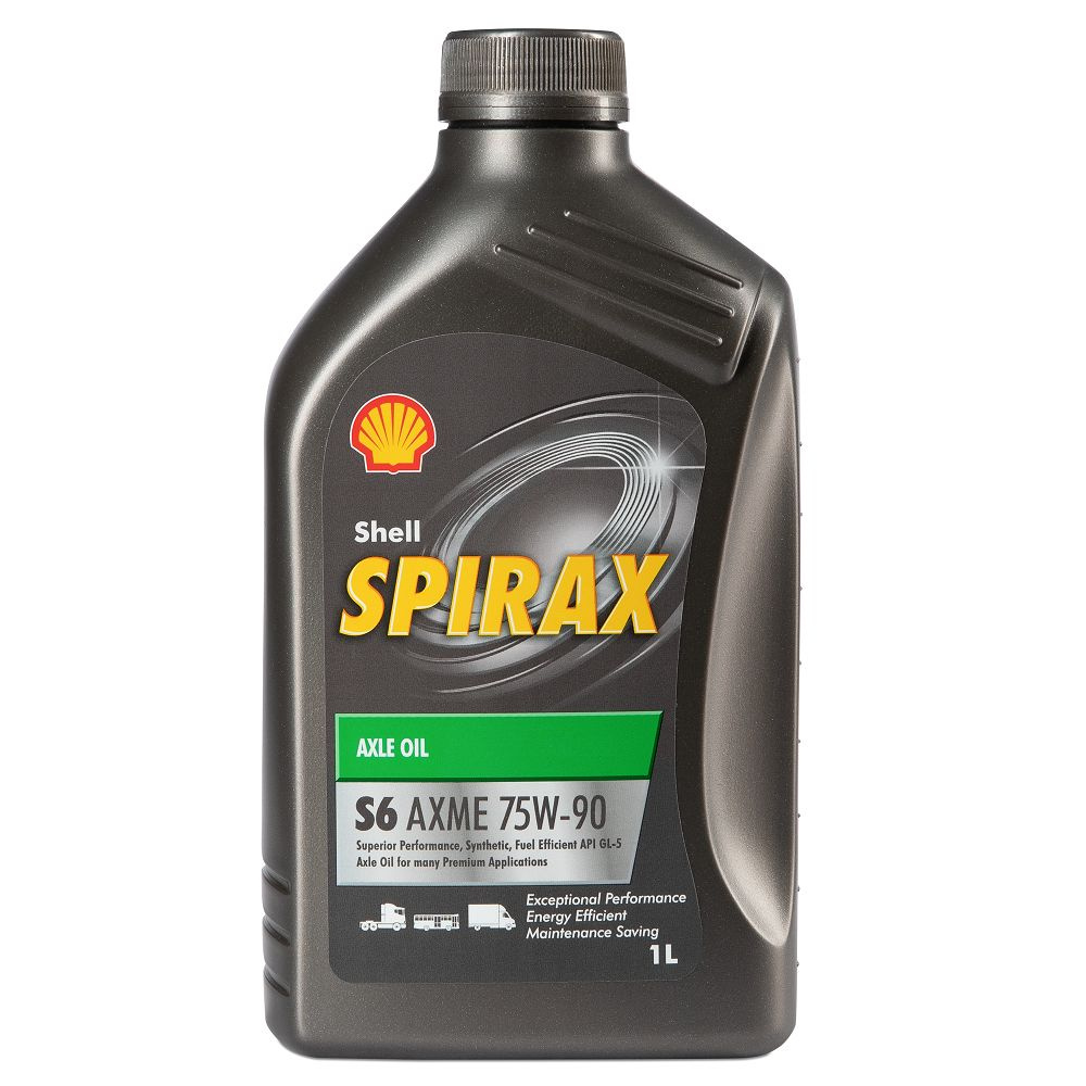 Трансмиссионное масло Shell Spirax S6 AXME 75W-90 канистра 1 л купить ...