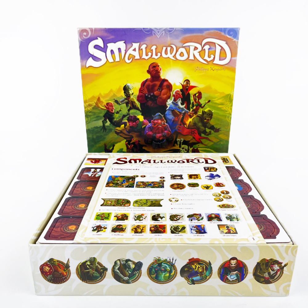 Настольная карточная игра Настольная Игра (Карточная) Small World Board Game купить на OZON по ...
