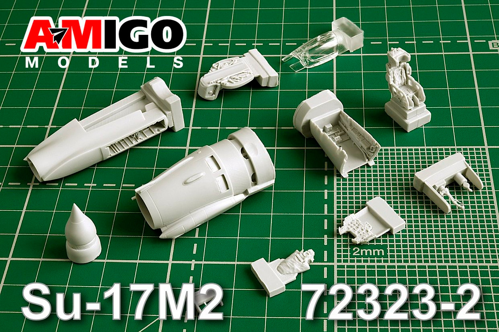 Дополнения из смолы 1/72 Набор для конверсии Су-17М-2 (Amigo Models) купить на OZON по низкой ...
