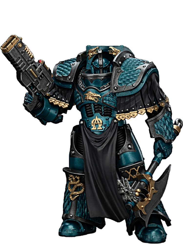 Фигурка подвижная Alpha Legion Lernaean Terminator with Volkite Charger ...