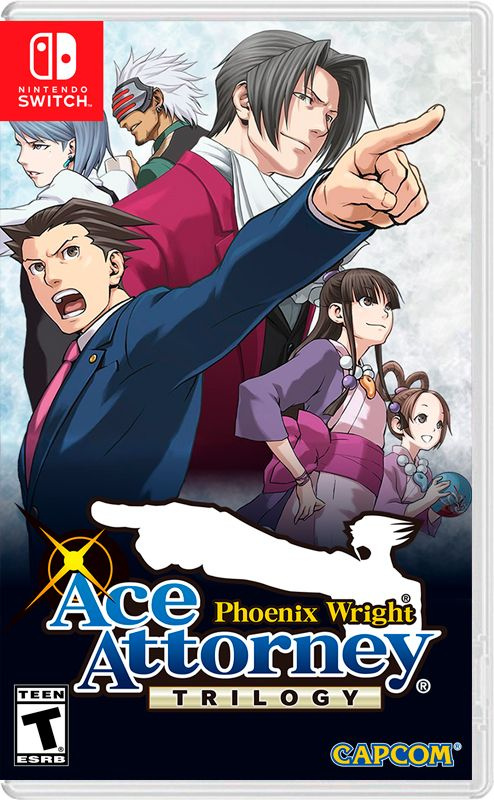 Игра Phoenix Wright: Ace Attorney Trilogy для Nintendo Switch ...