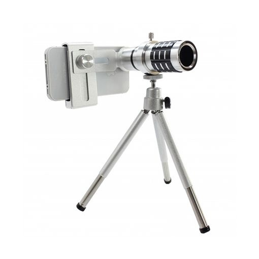 Телеобъектив MOBILE PHONE TELEPHOTO LENS 12X с мини-штативом и ...
