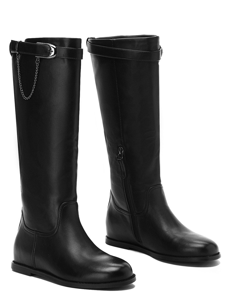 Сапоги Женский Obba, размер 40 черный Демисезон F Венский Италия Без застёжки купить c доставкой ...