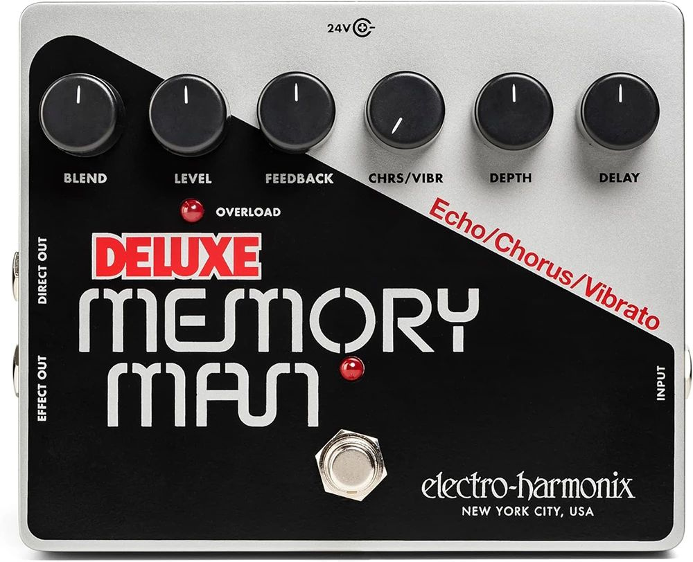 Гитарная педаль эффектов Electro-Harmonix DELUXE MEMORY MAN XO купить на OZON по низкой цене ...