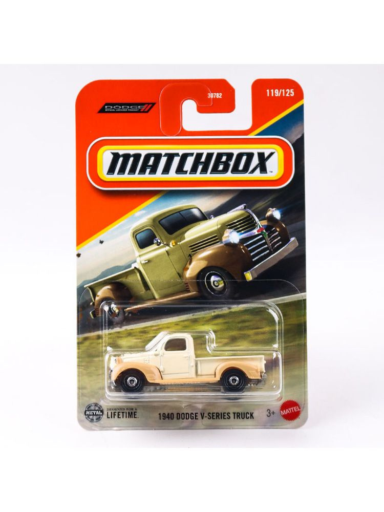 Машинка Matchbox Toys 1:64 Scale Die-Cast Basic Car 30782 1940 Dodge V ...