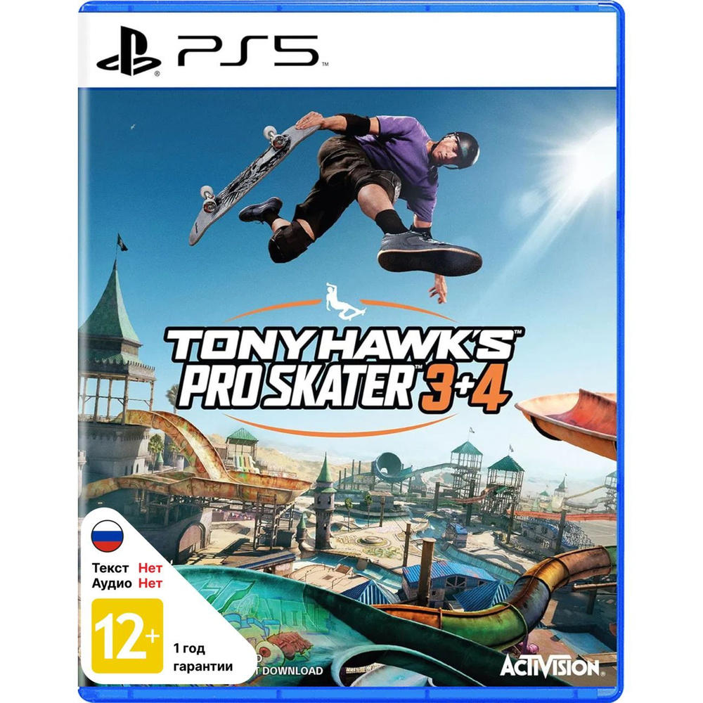 PS5 игра Activision Tony Hawk's Pro Skater 3 + 4 купить на OZON по низкой цене (2687687532)