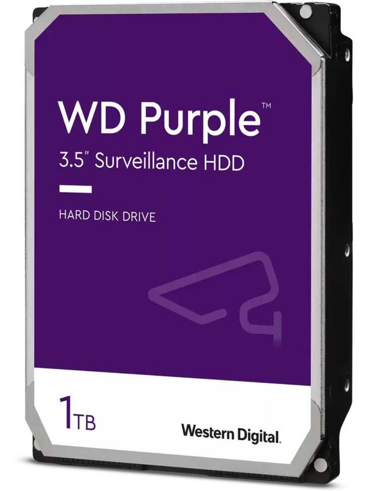 Western Digital WD10PURZ Жесткий диск 1Tb Purple, SATA III 3.5 ...