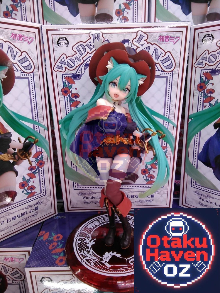 TAITO аниме фигура/Wonderland Figure MIKU Cat in boots/ OZ купить на ...