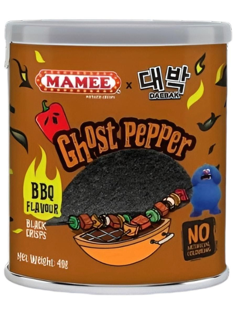 Чипсы MAMEE со вкусом Барбекю и Ghost Pepper купить на OZON по низкой ...