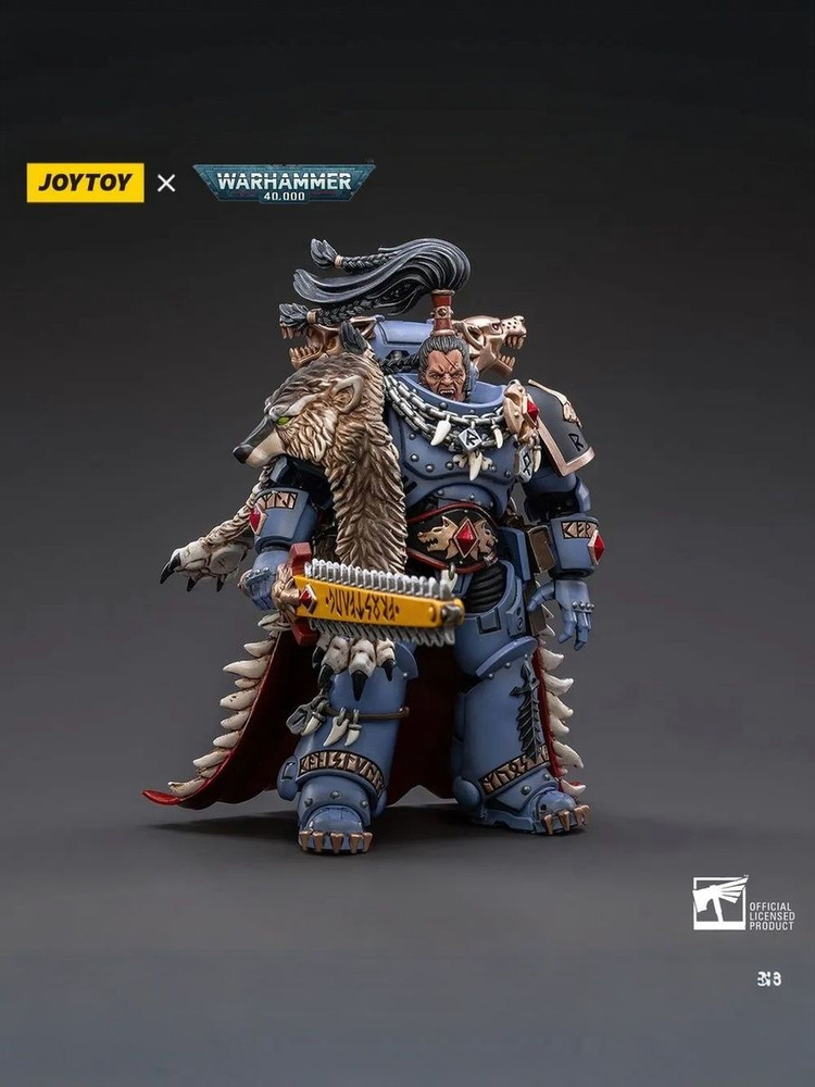 Фигурка Warhammer 40K Space Wolves Ragnar Blackmane / фигурка Joy Toy ...