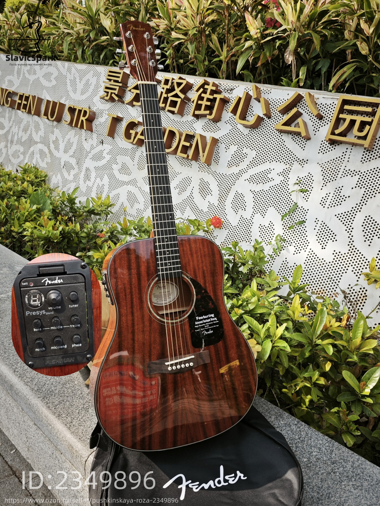 Акустическая гитара Fender 140 Электрогитара Народная гитара 41"+Guitar ...