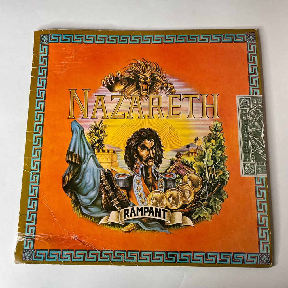 Винтажная виниловая пластинка LP Nazareth Rampant (Japan 1978) (No Obi) купить на OZON по низкой ...