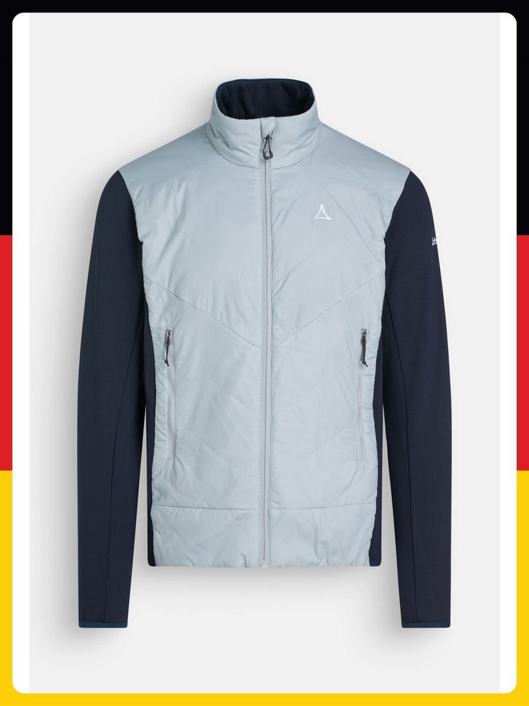 Куртка Мужской Schoffel голубой, темно-синий, размер 54 Демисезон Не ...