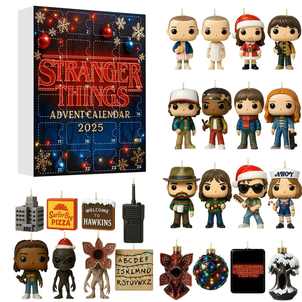 Funko! POP Адвент календарь Очень Странные Дела Advent Calendar ...