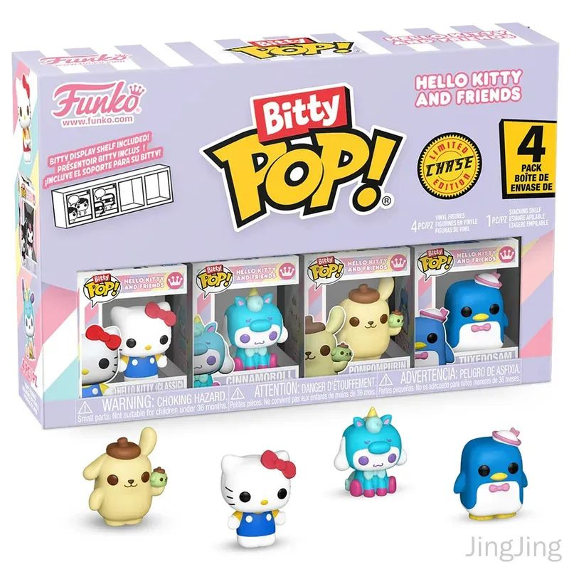 Фигурка Bitty POP! Hello Kitty And Friends HK+Cinnamoroll+Pompompurin ...