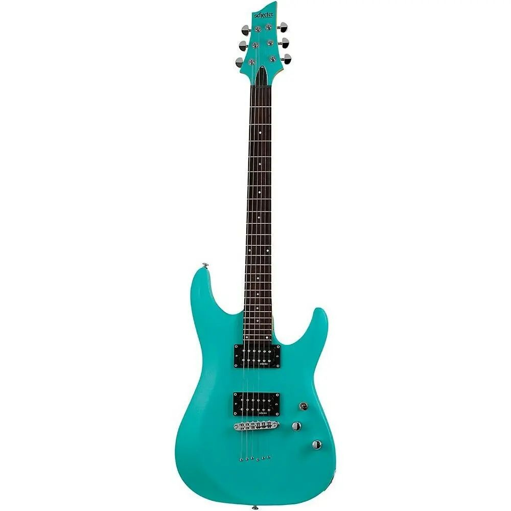 Электрогитара Schecter C-6 Deluxe Satin Aqua купить на OZON по низкой ...