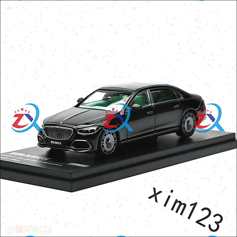 Almost Real AR 1:64 BRABUS S850 MAYBACH Masterpiece Obsidian Black ...