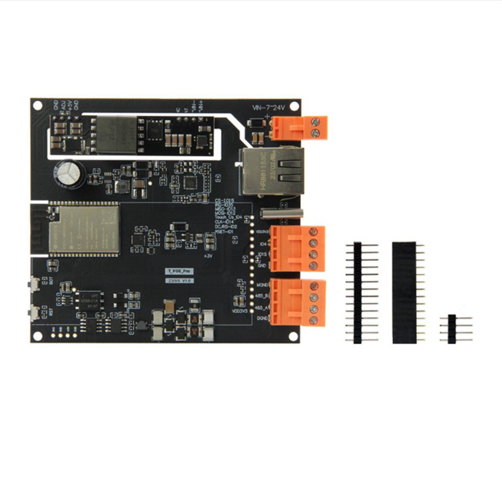 Плата Разработки T-POE-Pro ESP32-WROVER-E С Поддержкой PoE LAN8720 ...