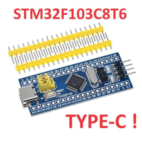 565 отзыв на Отладочная плата STM32F103C8T6 TYPE-C на базе STM32 72 МГц ...