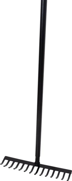 PLANTIC Грабли Solid сталь черенок алюминиевый, 1580 мм 14 зубьев купить на OZON по низкой цене ...