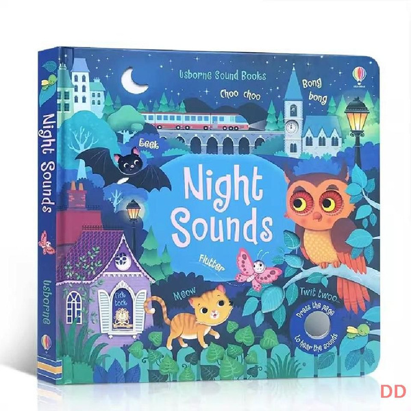 milu Night Sounds Usborne Children's English stories (imported books ...