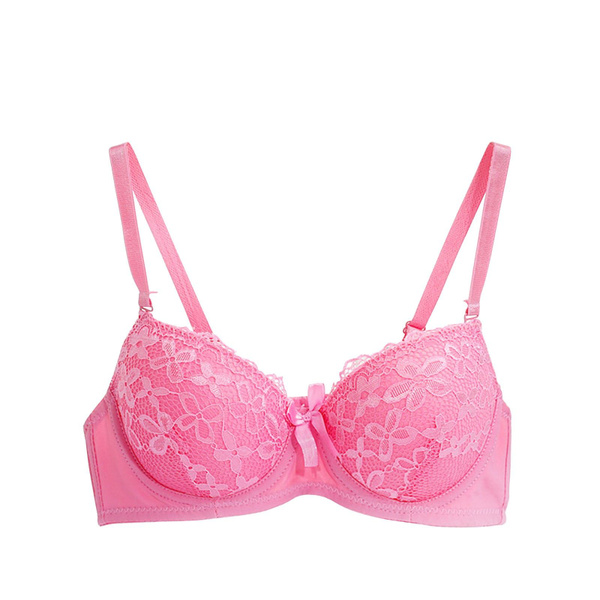 Бюстгальтер Женский Agiferg бюстье, бралетт, размер 90B темно-розовый Полиэфир, Спандекс ...