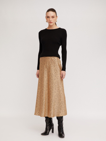 Юбка Женский Zolla бежевый Полиэстер, размер 44 Демисезон, рост 164-176 купить c доставкой на ...