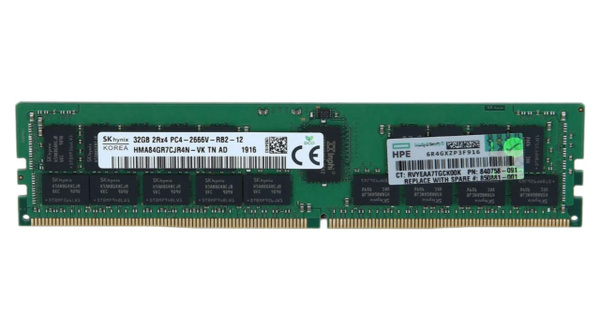 Модуль оперативной памяти 32 ГБ DDR4 PC21300 2667 MHz CL 17 (815100-B21 ...