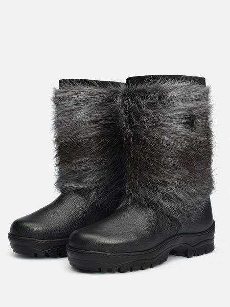 Сапоги Мужской MOREGOR унты, размер 42 темно-серый Зима 7 Без каблука Россия Без застёжки купить ...