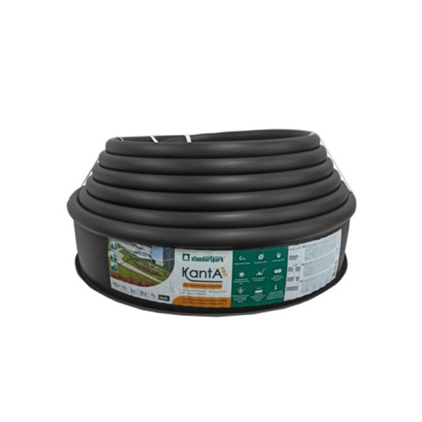 Бордюр садовый Канта Про (KANTA PRO Standartpark) черный 10х0,03х0,15 м купить на OZON по низкой ...