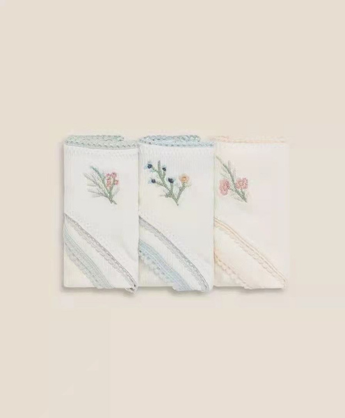 Комплект трусов Женский Oysho брифы Хлопок, Эластан агатовый серый, размер 46, 48 Средняя ...