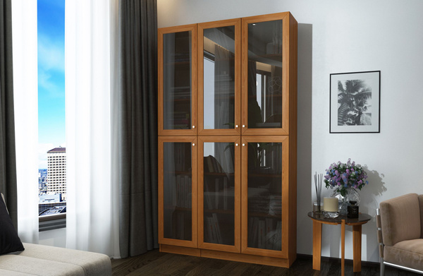 Стеллаж билли, 120х30х202 см, NICE MEBEL купить c доставкой на OZON по низкой цене (1851140286)