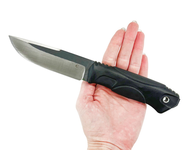 Нож Соболь, кованая сталь Х12МФ, рукоять Elastron купить на OZON по низкой цене (1973588009)