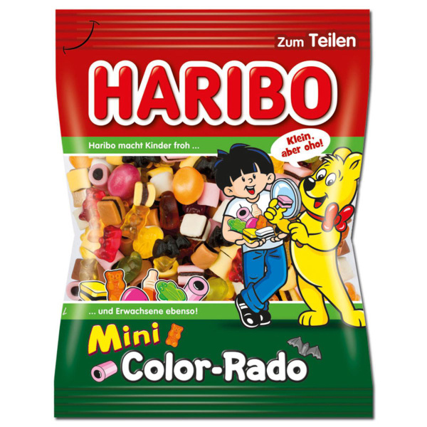 Мармелад Haribo Mini Color-Rad, 160 гр купить на OZON по низкой цене ...