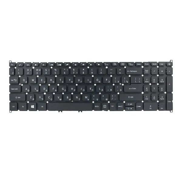 Клавиатура для Acer Aspire 7 N19C5 ноутбука черная с подсветкой купить ...