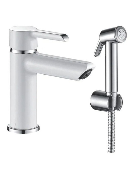 Смеситель для раковины с гигиеническим душем Shevanik S6071F купить на OZON по низкой цене ...