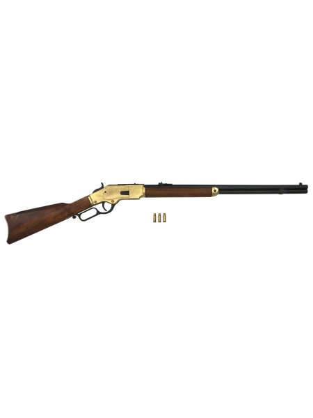 DENIX Макет винтовки Winchester 1873 c фальшпатронами купить на OZON по низкой цене (1500192243)