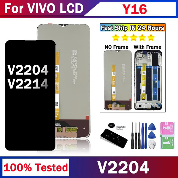 6.51 "Новый для Vivo Y16 LCD V2204 V2214 дисплей сенсорный экран ...