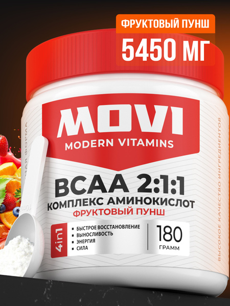 Вопросы и ответы о BCAA 2:1:1 порошок со вкусом Фруктовый пунш, 30 ...