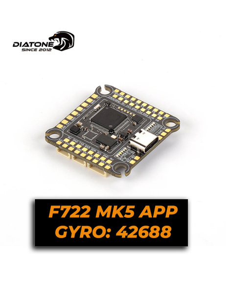 Характеристики Diatone MAMBA F722APP MK5 полетный контроллер GYRO 42688 ...
