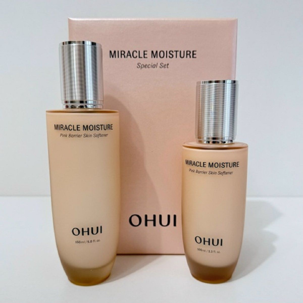 O HUI Восстанавливающий тонер для лица на основе керамидов; Корея (150+100мл) Miracle Moisture ...