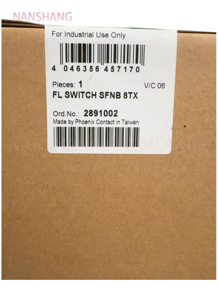 Новый оригинал переключатель Phoenix Contact 2891002 FL SWITCH SFNB 8TX ...